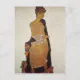 Egon Schiele- Portrait of Gerti Schiele Postcard | Zazzle