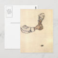 Egon Schiele- Study of hands Postcard | Zazzle