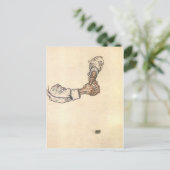 Egon Schiele- Study of hands Postcard | Zazzle