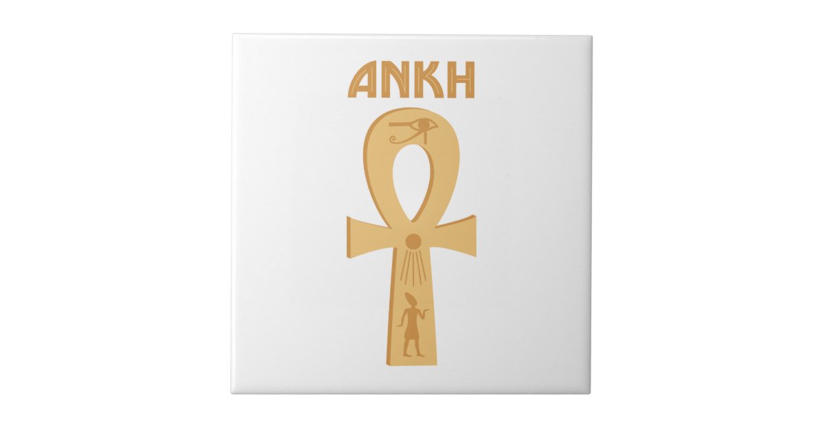 Egypt Ankh Ceramic Tile | Zazzle