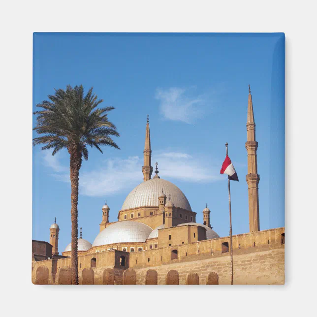 Egypt, Cairo, Citadel, Muhammad Ali Mosque Magnet | Zazzle