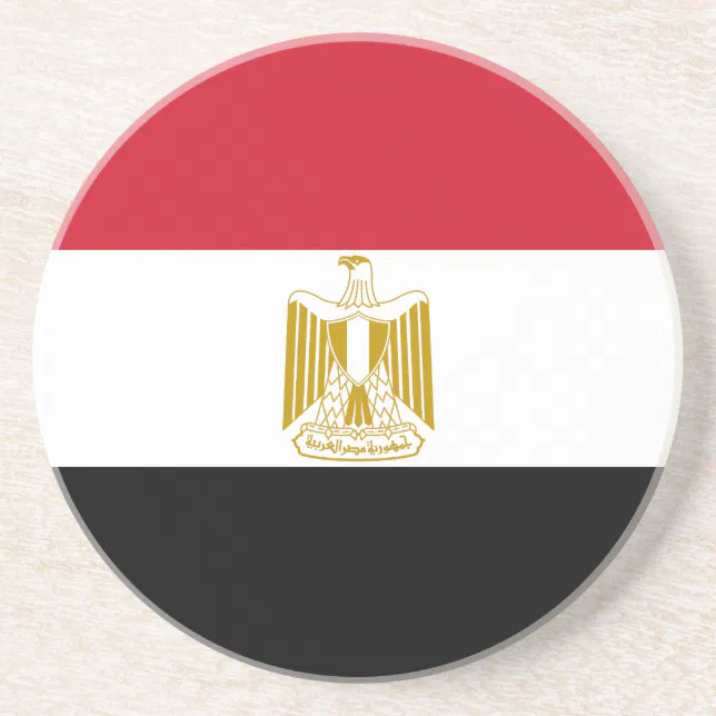 Egypt Flag Coaster | Zazzle