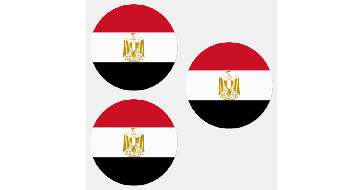 Egypt Flag Labels | Zazzle