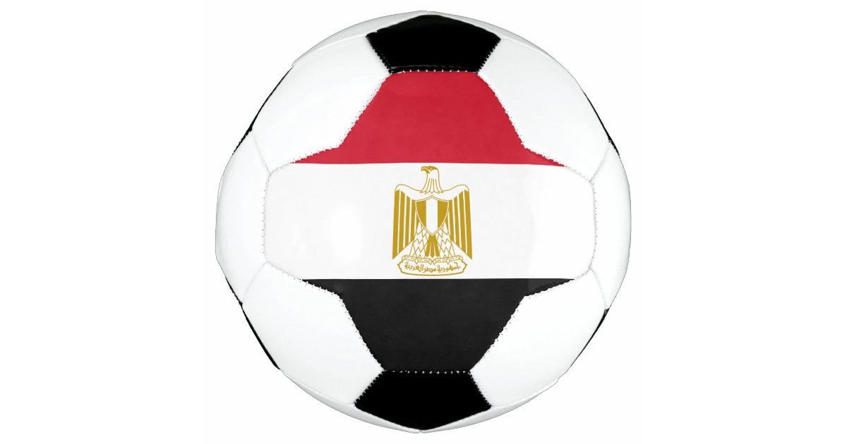 Egypt flag soccer ball | Zazzle