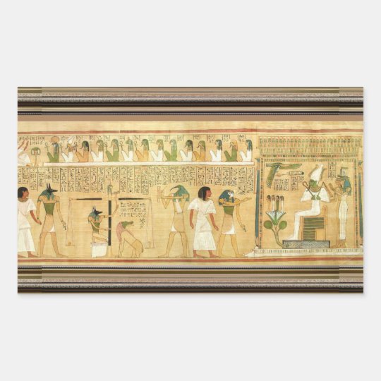 Egypt-Hieroglyphs Sticker | Zazzle.com