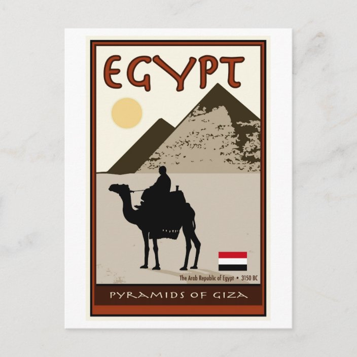 Egypt Postcard | Zazzle.com