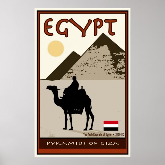 Egypt Poster | Zazzle.com