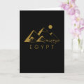 Egypt Pyramid Egyptian Hieroglyphics Card | Zazzle