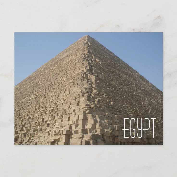 Egypt Pyramid Postcard | Zazzle