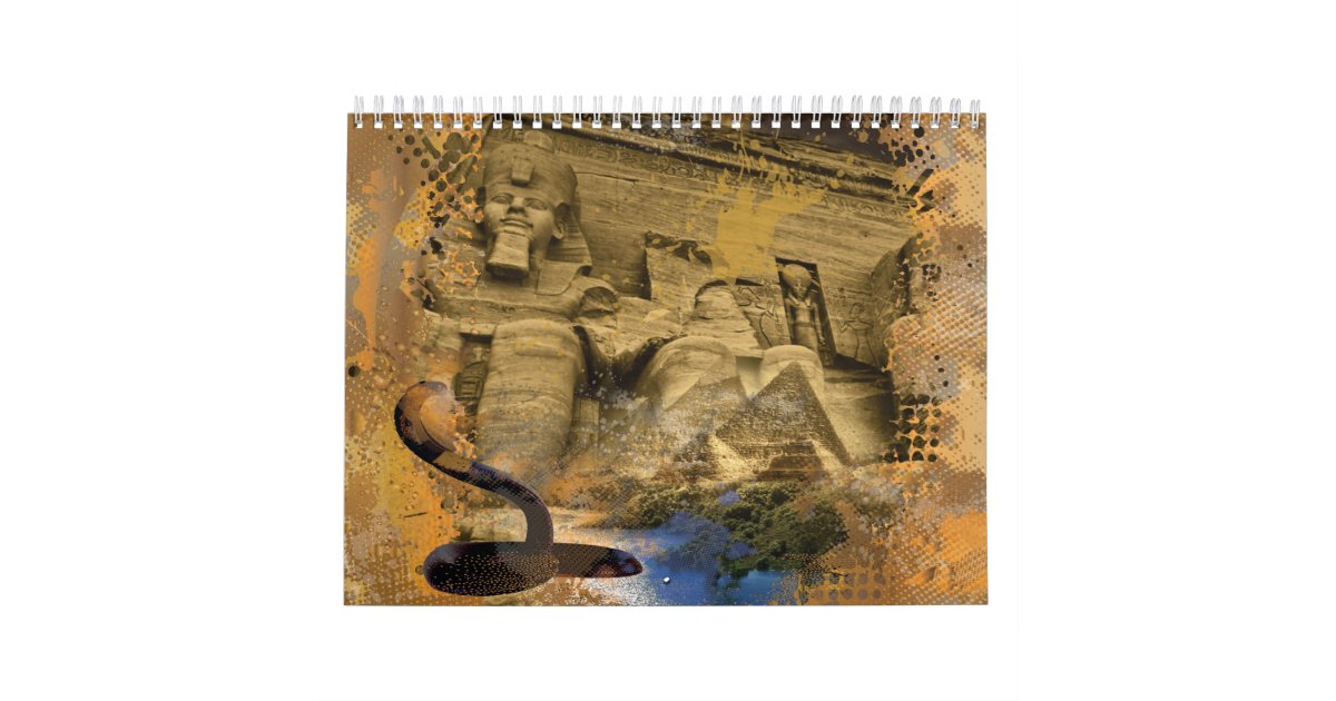Egypt Pyramids Calendar | Zazzle