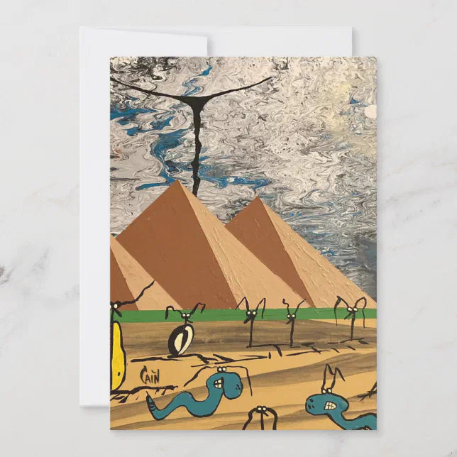 EGYPT THANK YOU CARD | Zazzle