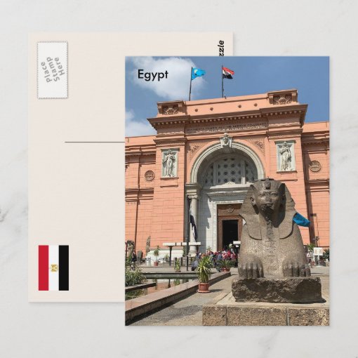 Egypt, The Egyptian antiquities Museum, Cairo Postcard | Zazzle