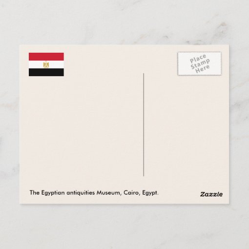 Egypt, The Egyptian antiquities Museum, Cairo Postcard | Zazzle