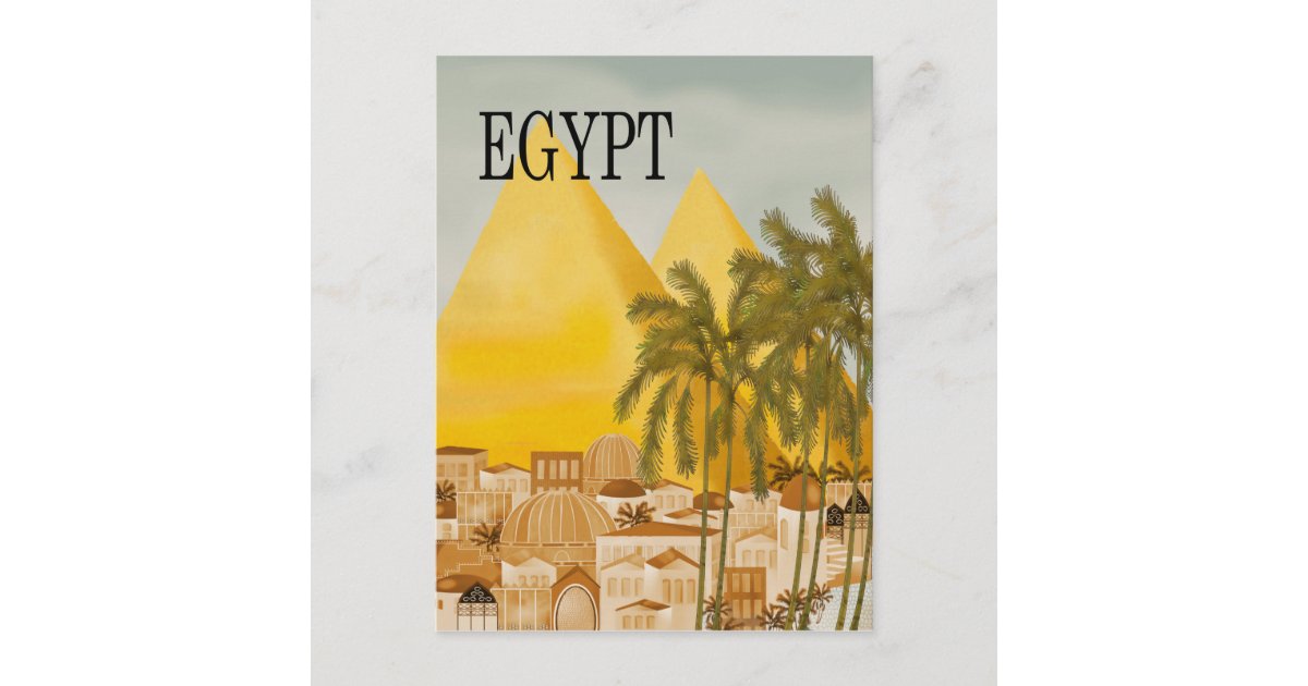 Egypt Travel Postcard | Zazzle
