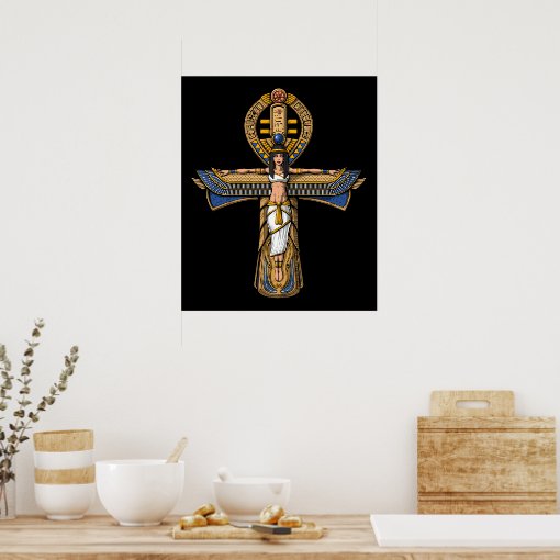 Egyptian Ankh Poster | Zazzle