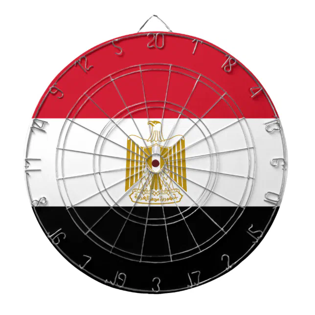 Egyptian flag dart board | Zazzle