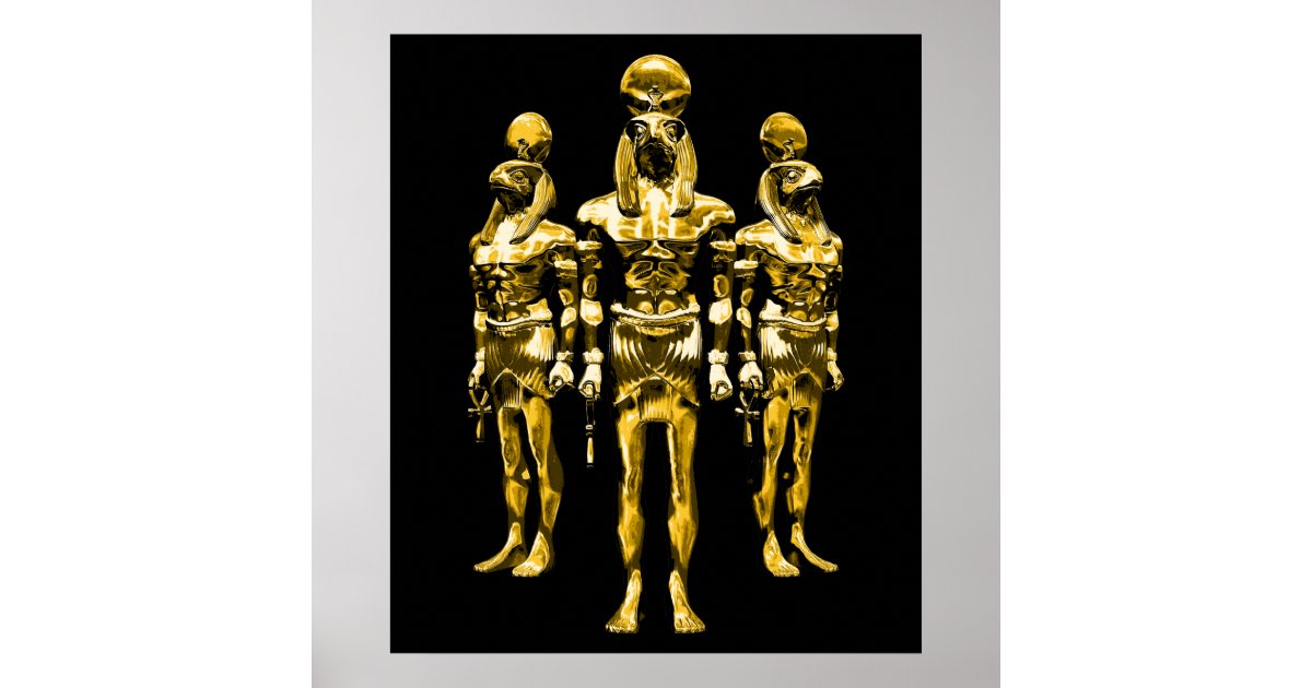 Egyptian God Horus Poster | Zazzle