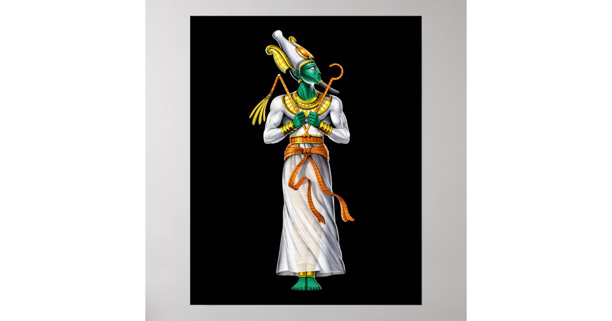 Egyptian God Osiris Poster | Zazzle
