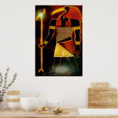 Egyptian God Thoth Poster | Zazzle