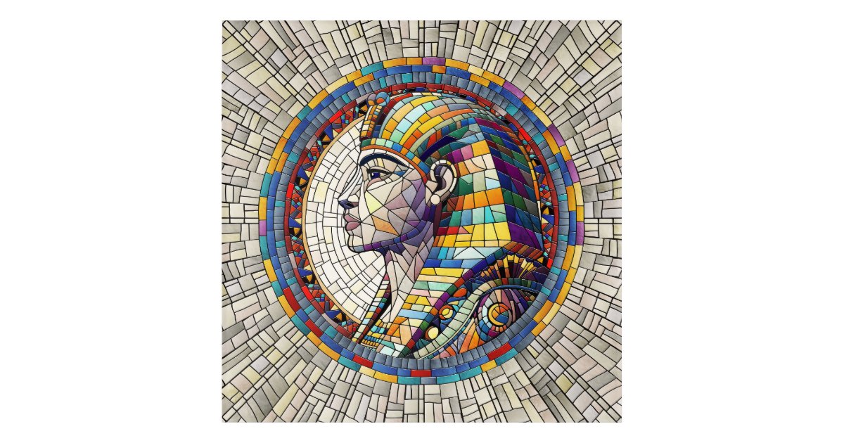 Egyptian Great Sphinx -Mosaic Art | Zazzle