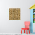 Egyptian hieroglyphs on papyrus poster | Zazzle