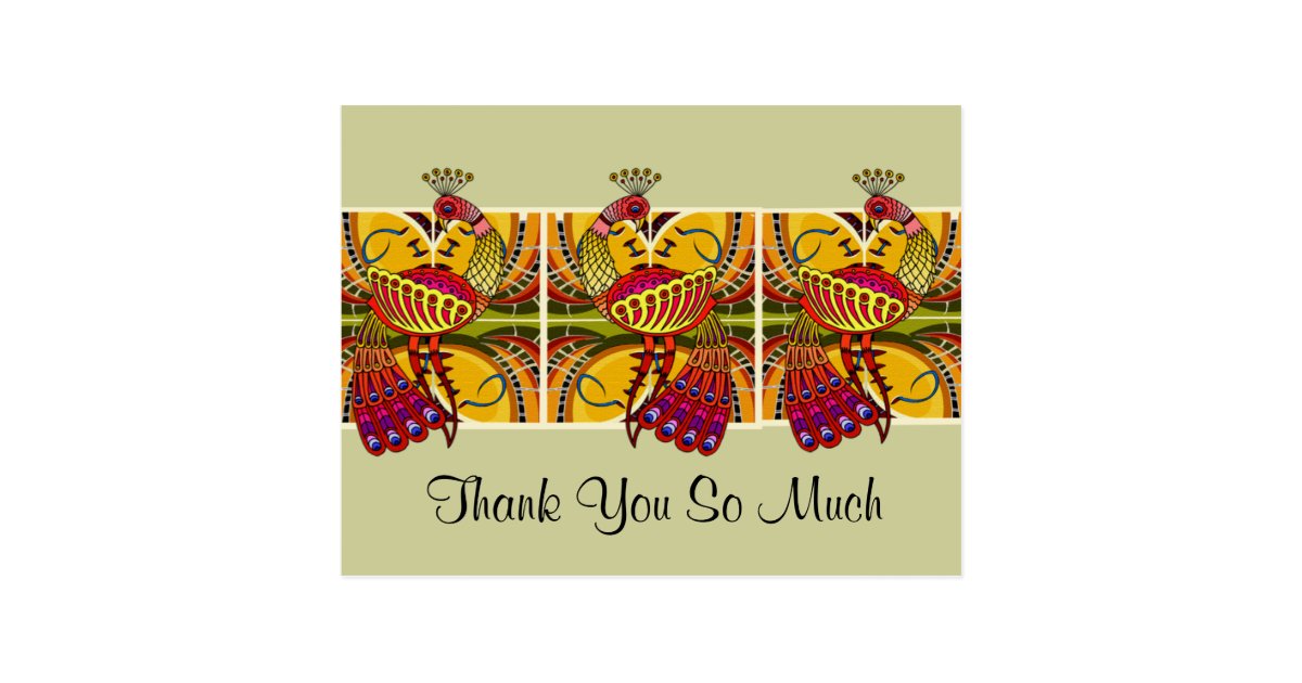 Egyptian motif Thank you card | Zazzle.com