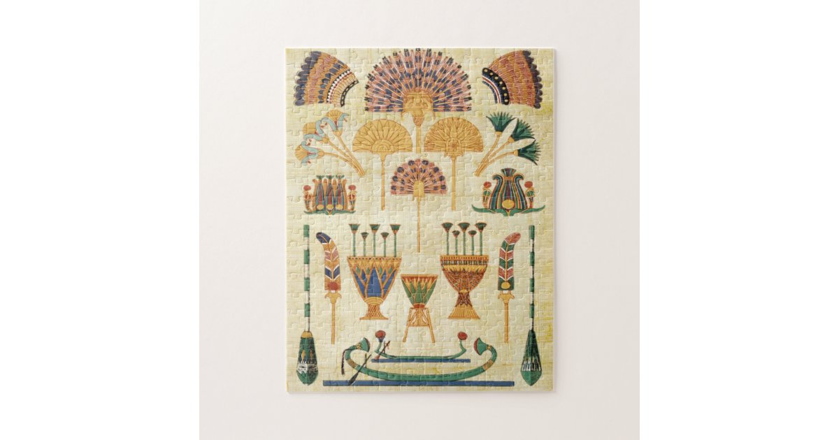 Egyptian Paper Papyrus Jigsaw Puzzle | Zazzle