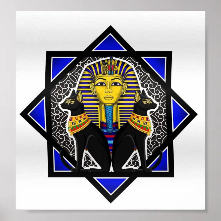 Egyptian Pharaoh Poster | Zazzle