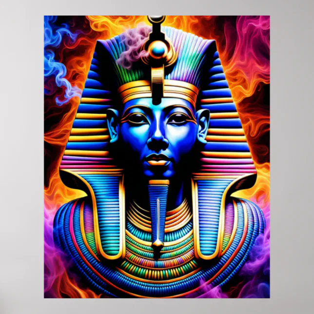 Egyptian Pharaoh Poster | Zazzle