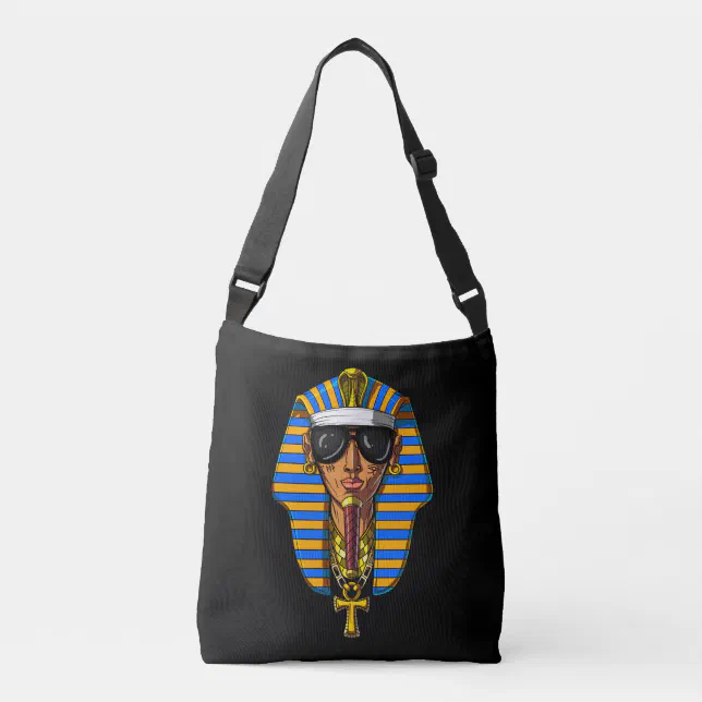 Egyptian Pharaoh Tutankhamon Gangsta King Tut Crossbody Bag | Zazzle
