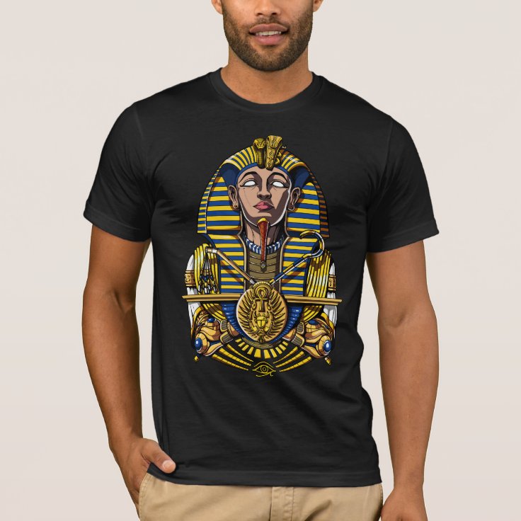 Egyptian Pharaoh Tutankhamun King Tut T-Shirt | Zazzle