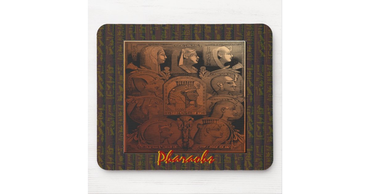 Egyptian Pharaohs Mouse Pad | Zazzle