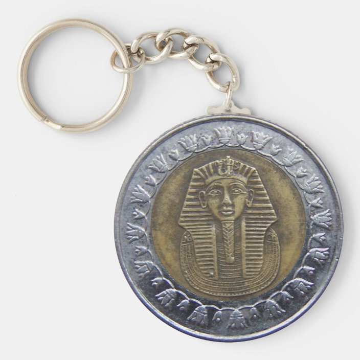 Egyptian Pound Keychain | Zazzle.com