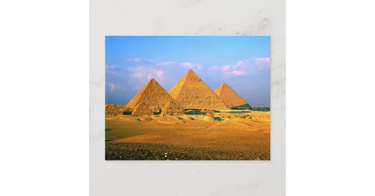 Egyptian Pyramids Postcard : | Zazzle