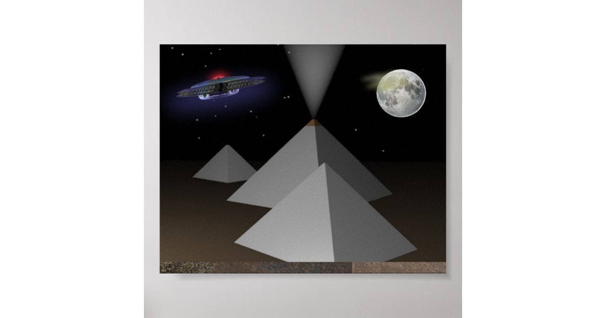 Egyptian Pyramids Poster | Zazzle