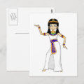 Egyptian Queen Cleopatra Dancing Postcard | Zazzle