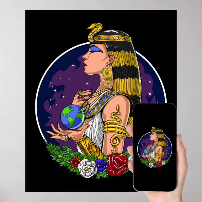 Egyptian Queen Cleopatra Poster | Zazzle
