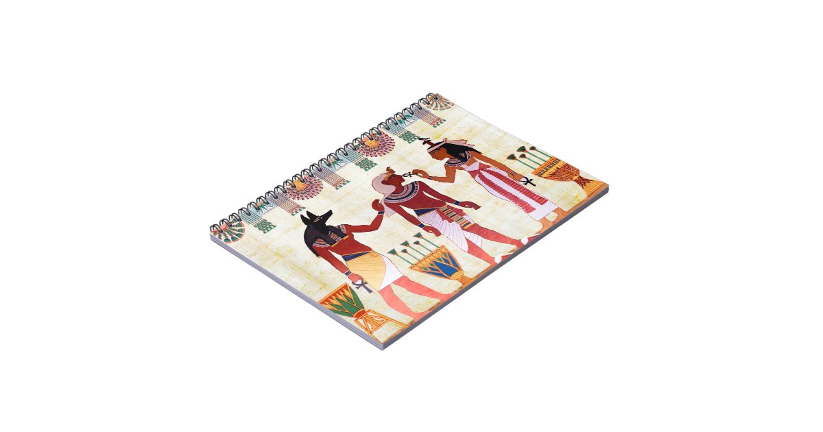 Egyptian Royal Papyrus Notebook | Zazzle