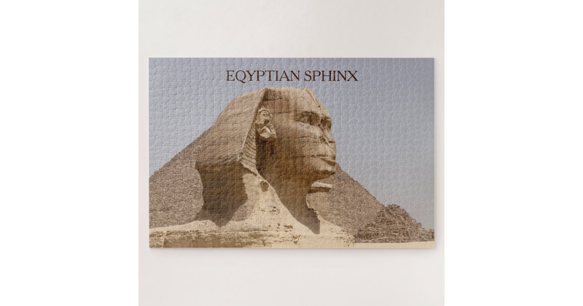 Egyptian Sphinx Photo Jigsaw Puzzle | Zazzle
