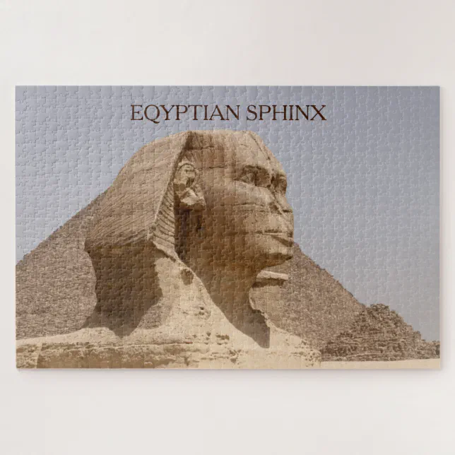 Egyptian Sphinx Photo Jigsaw Puzzle | Zazzle