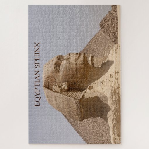 Egyptian Sphinx Photo Jigsaw Puzzle | Zazzle