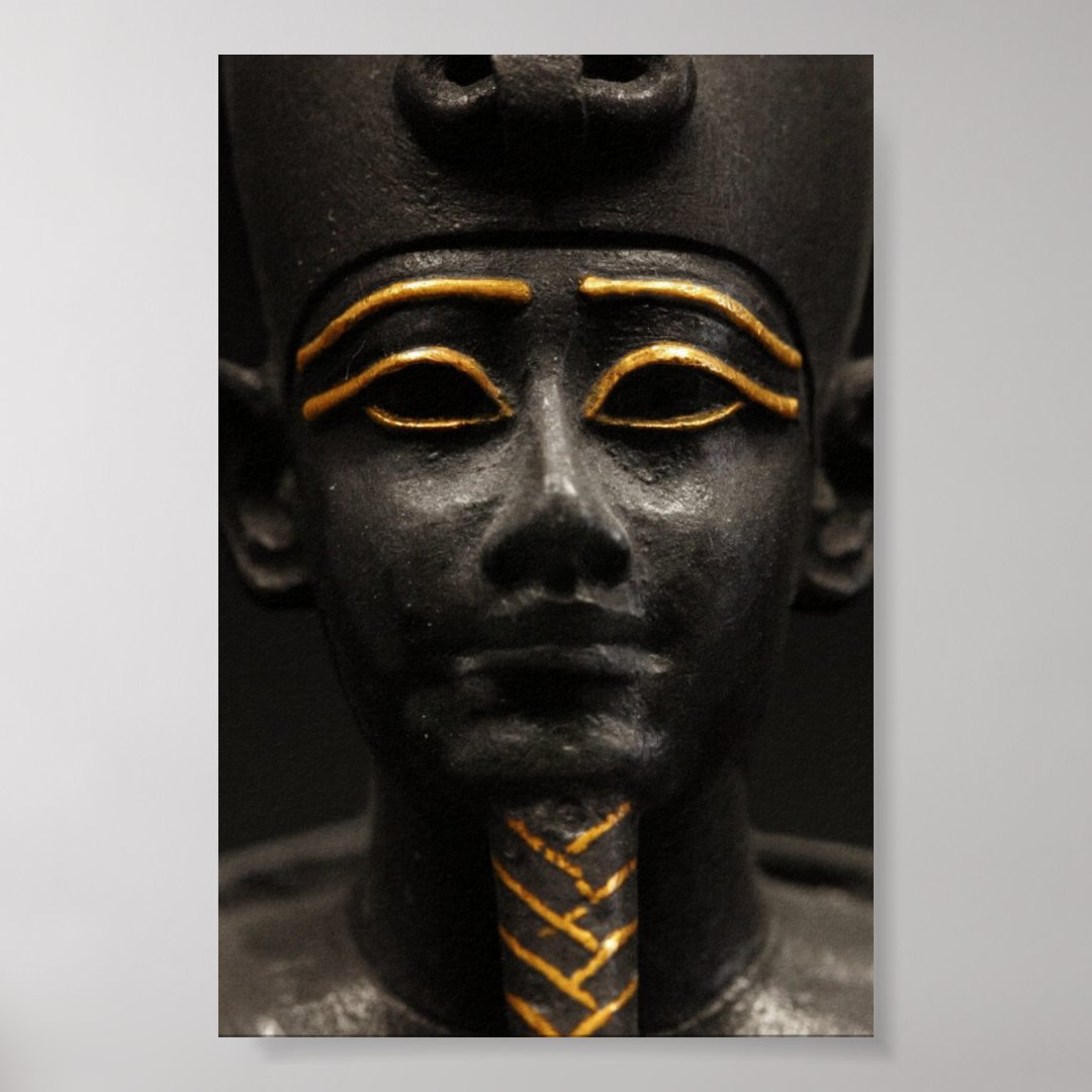 Egyptian Statue of Osiris Poster | Zazzle