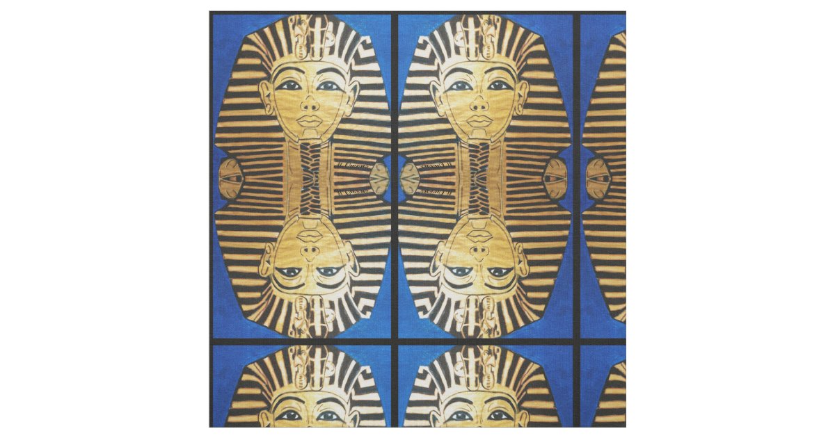 Egyptian Style Cotton Fabric | Zazzle
