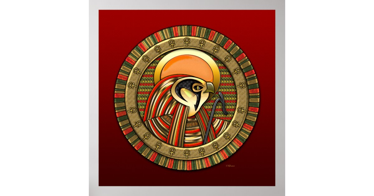 Egyptian Sun God Ra Poster | Zazzle