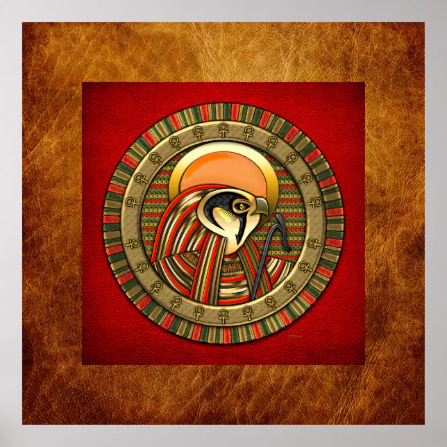Egyptian Sun God Ra Poster | Zazzle