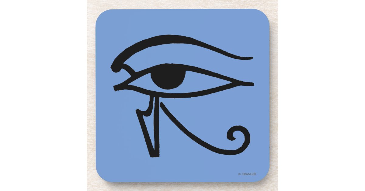 Egyptian Symbol: Utchat Coaster | Zazzle