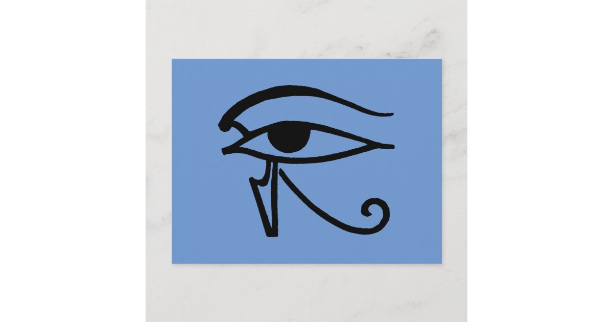 Egyptian Symbol: Utchat Postcard | Zazzle