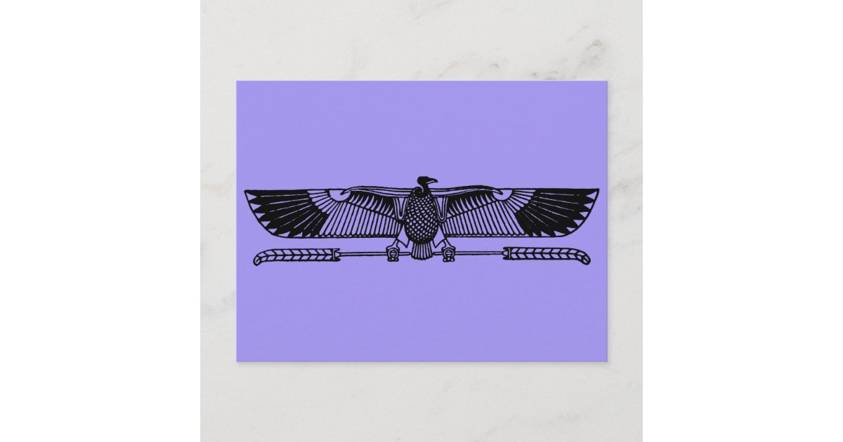Egyptian Symbol: Vulture Postcard | Zazzle