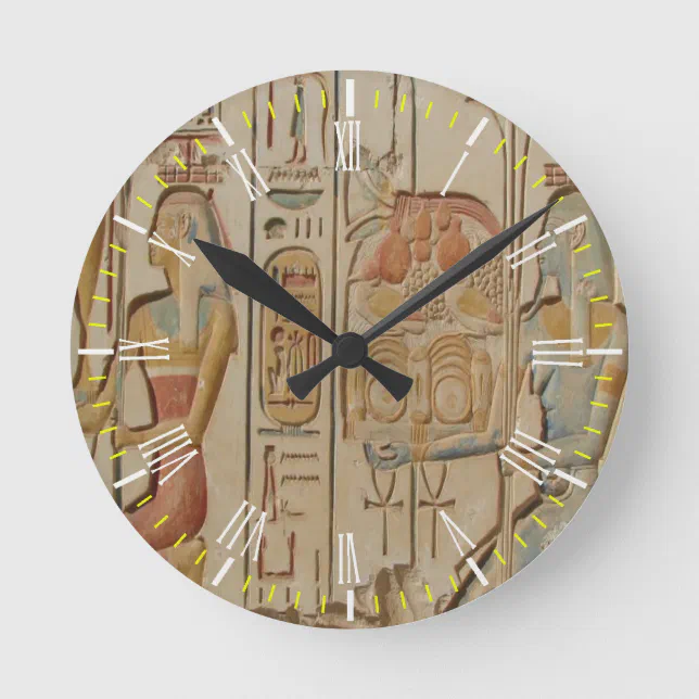 Egyptian Wall Clock | Zazzle