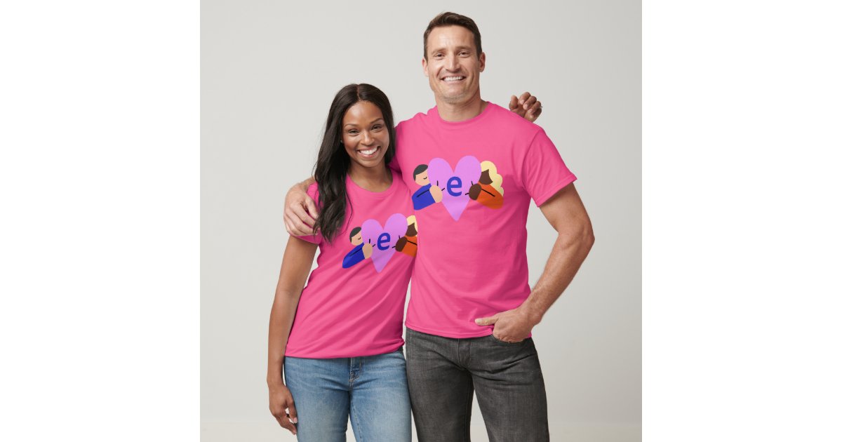 EH Compassion Logo T-shirt Pink | Zazzle